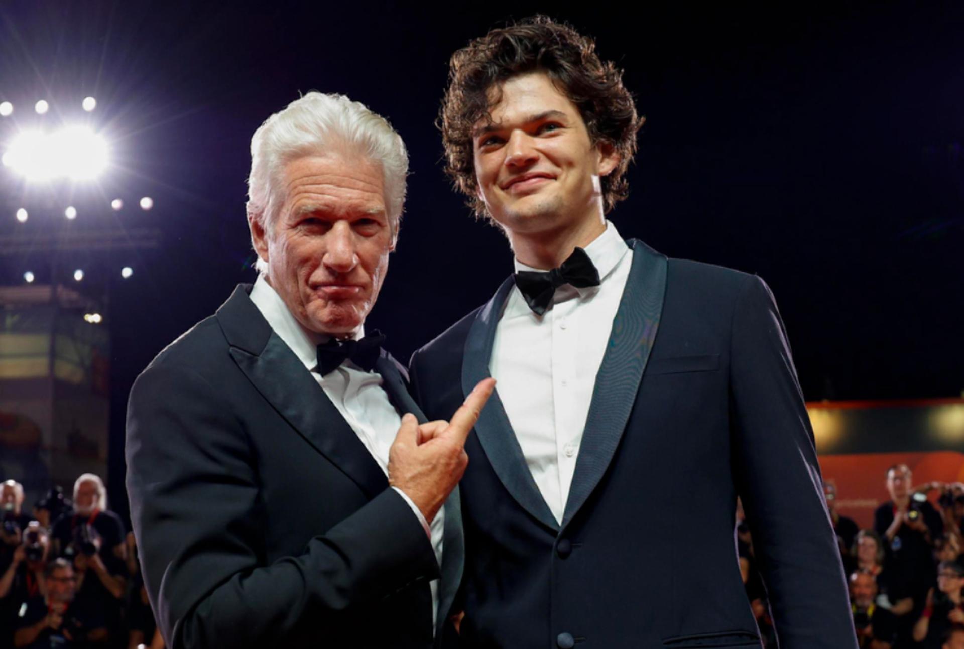 Richard Gere jokes he can retire after son’s success