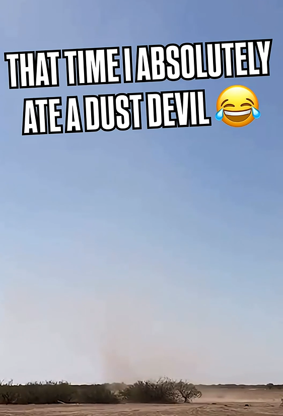 Caught in a dust devil: Haboob dust storm experience