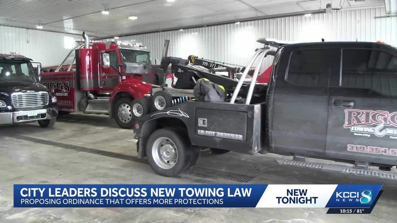 Des Moines considers protections for drivers under new towing law
