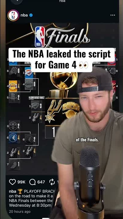 NBA Finals game 4 'script' breakdown and key moments