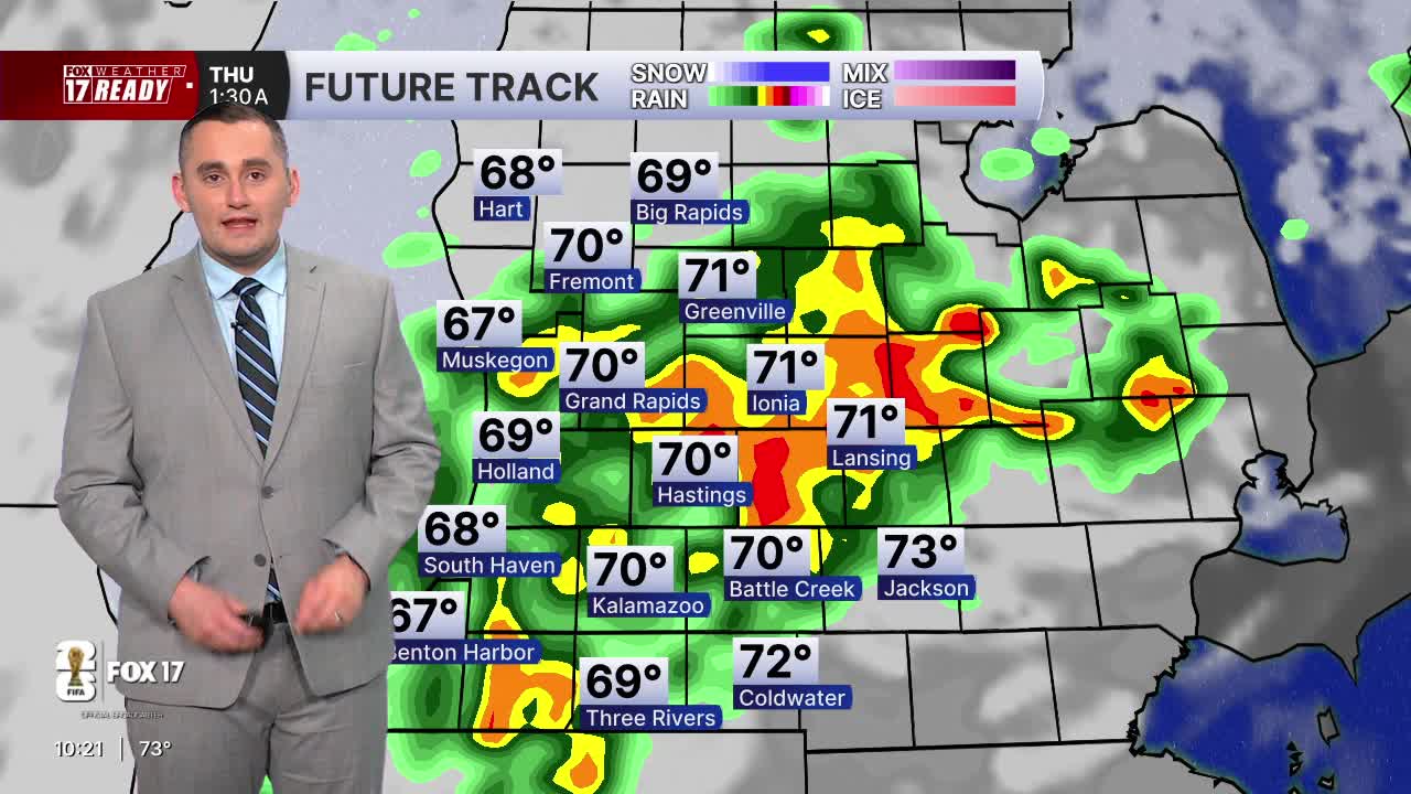 Tonight's forecast: Multiple chances for severe weather