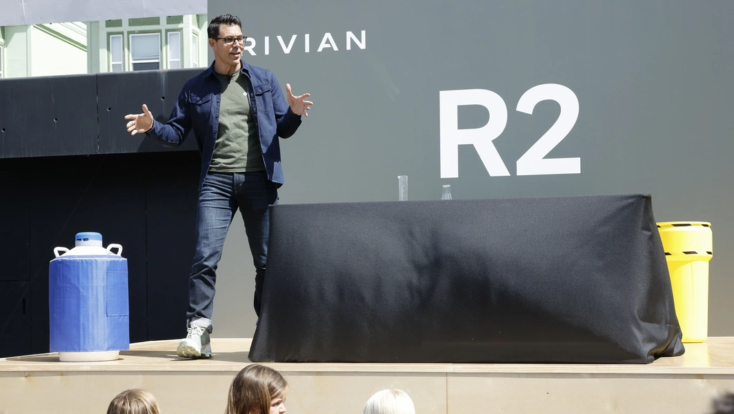 Rivian shares fall over 6% despite R2 SUV launch