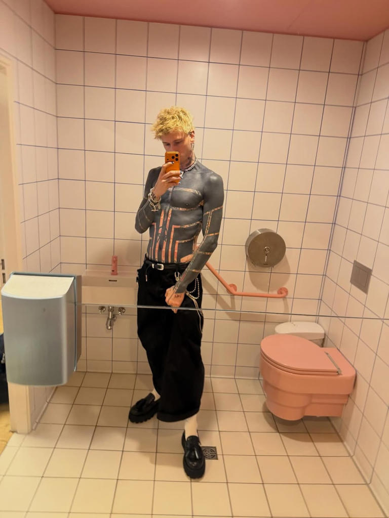 MGK reveals his skin turned 'yellow' after rushing blackout tattoo process