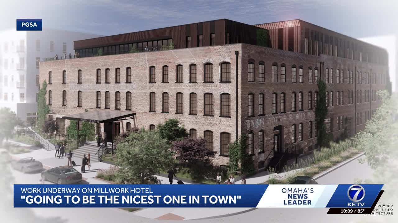 Work underway on luxury hotel in Millwork Commons
