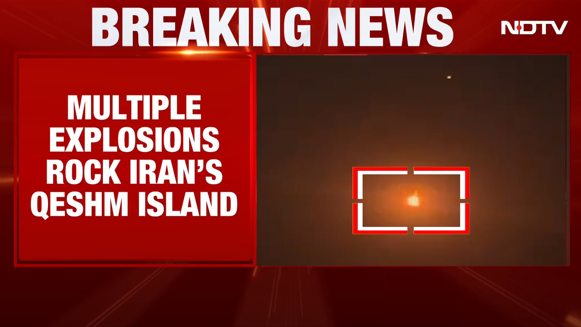 Multiple explosions rock Iran's Qeshm Island after US' 'self-defense ...