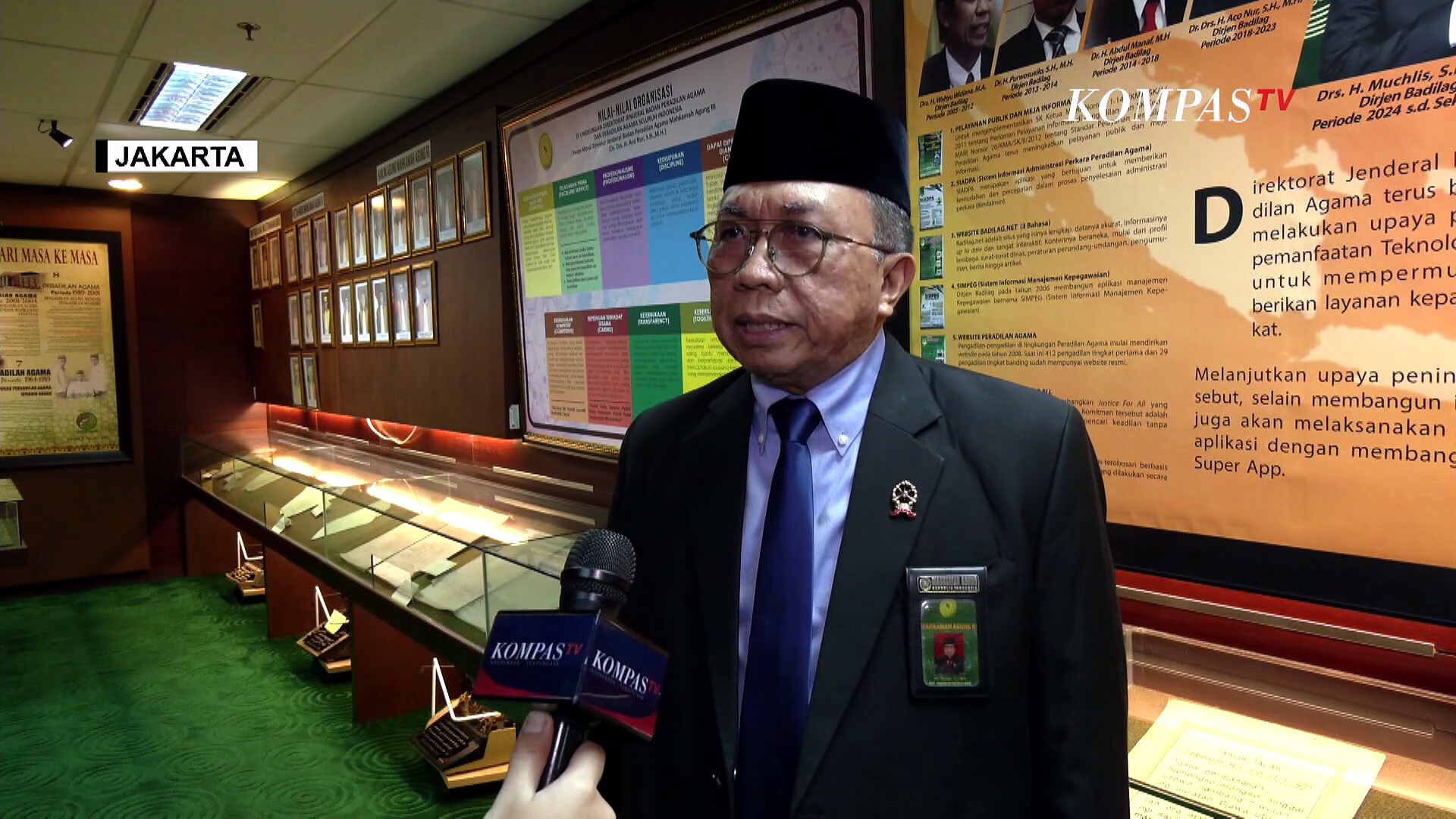 Delegasi Zanzibar Judiciary Office pelajari praktik terbaik peradilan ...