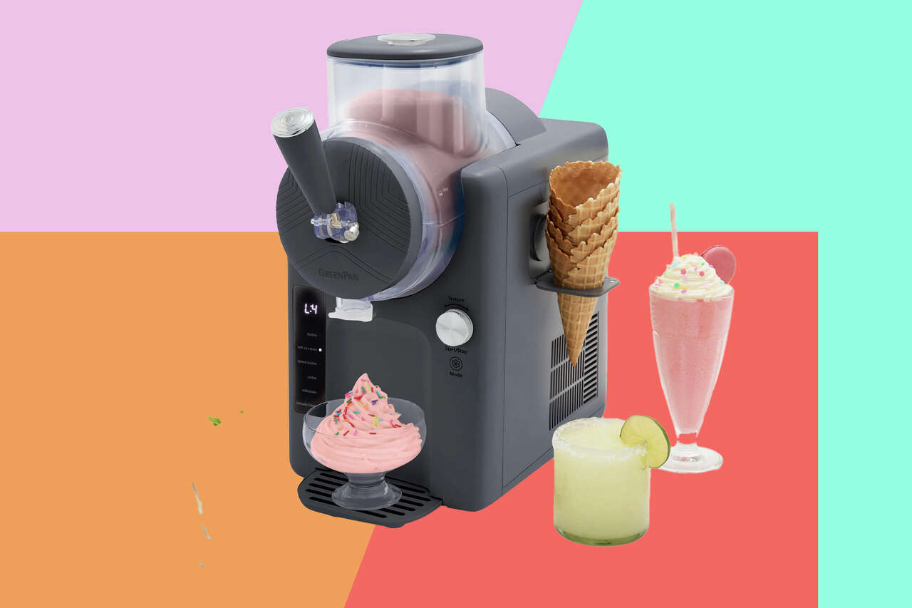 This ice cream machine skips the freezer bowl and is $150 off