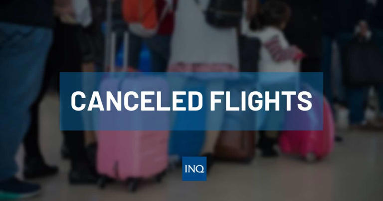 List: Canceled flights on June 12 due to Mindanao quake