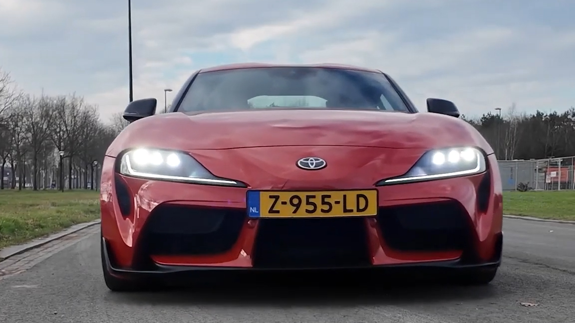 Toyota Supra GT4 tribute brings back the analog experience