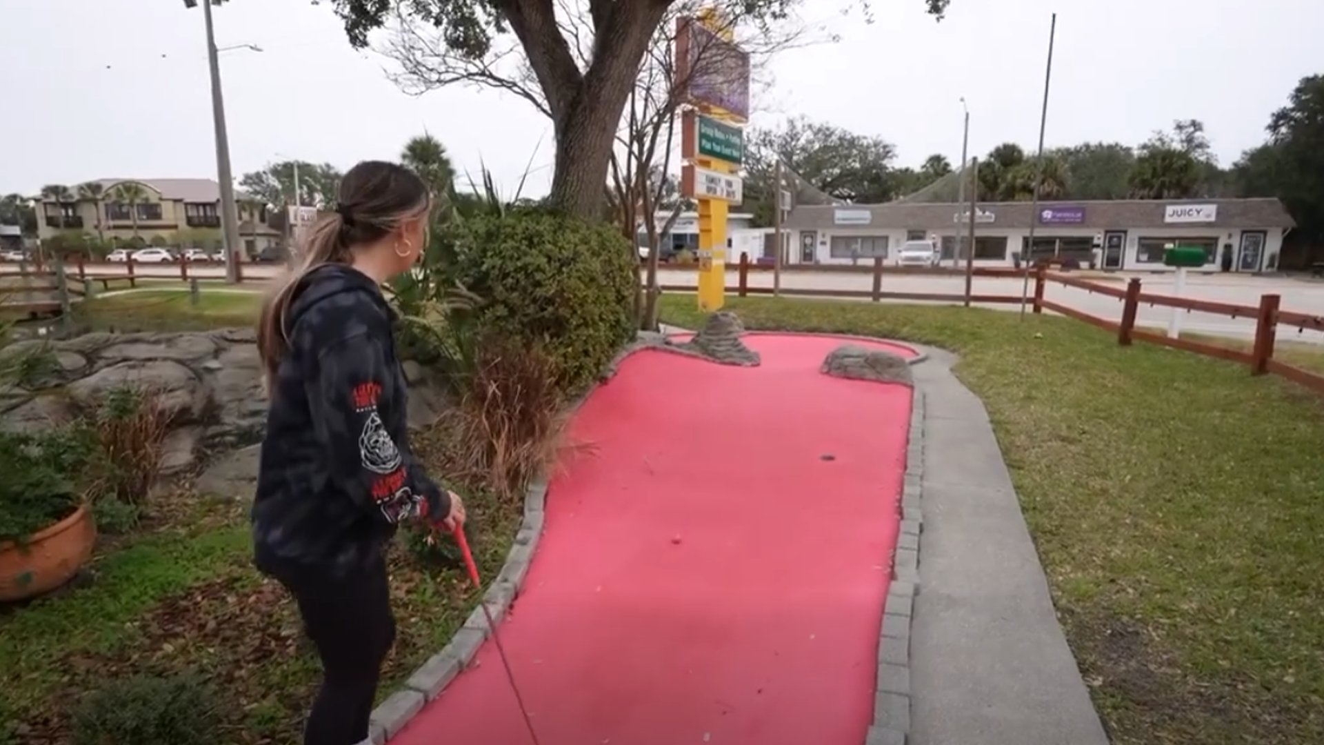 A massive mini golf course tour