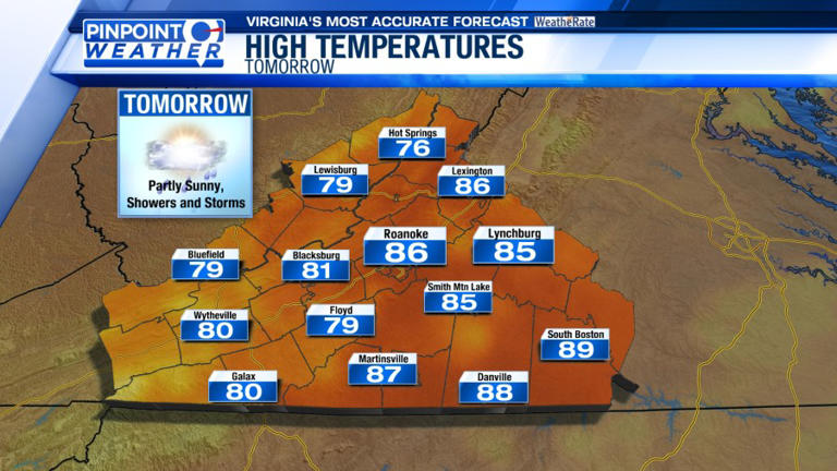 Pinpoint weather: Storm chances increasing, some strong