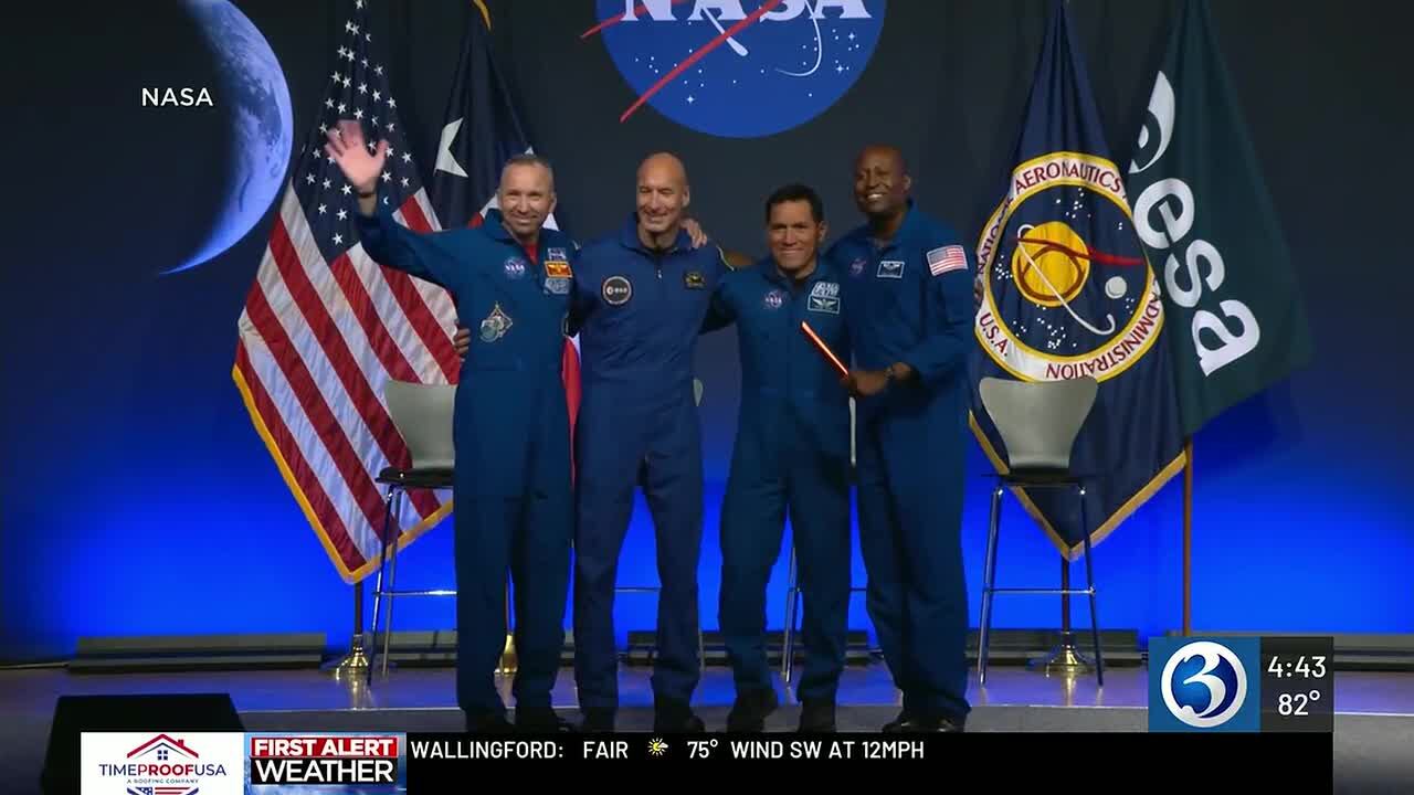 NASA names four astronauts for Artemis III mission