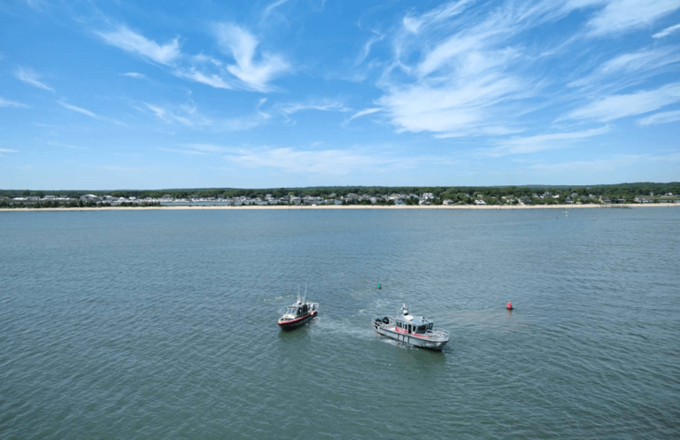 Photos: Children, adults rescued after boat engine trouble in Clinton