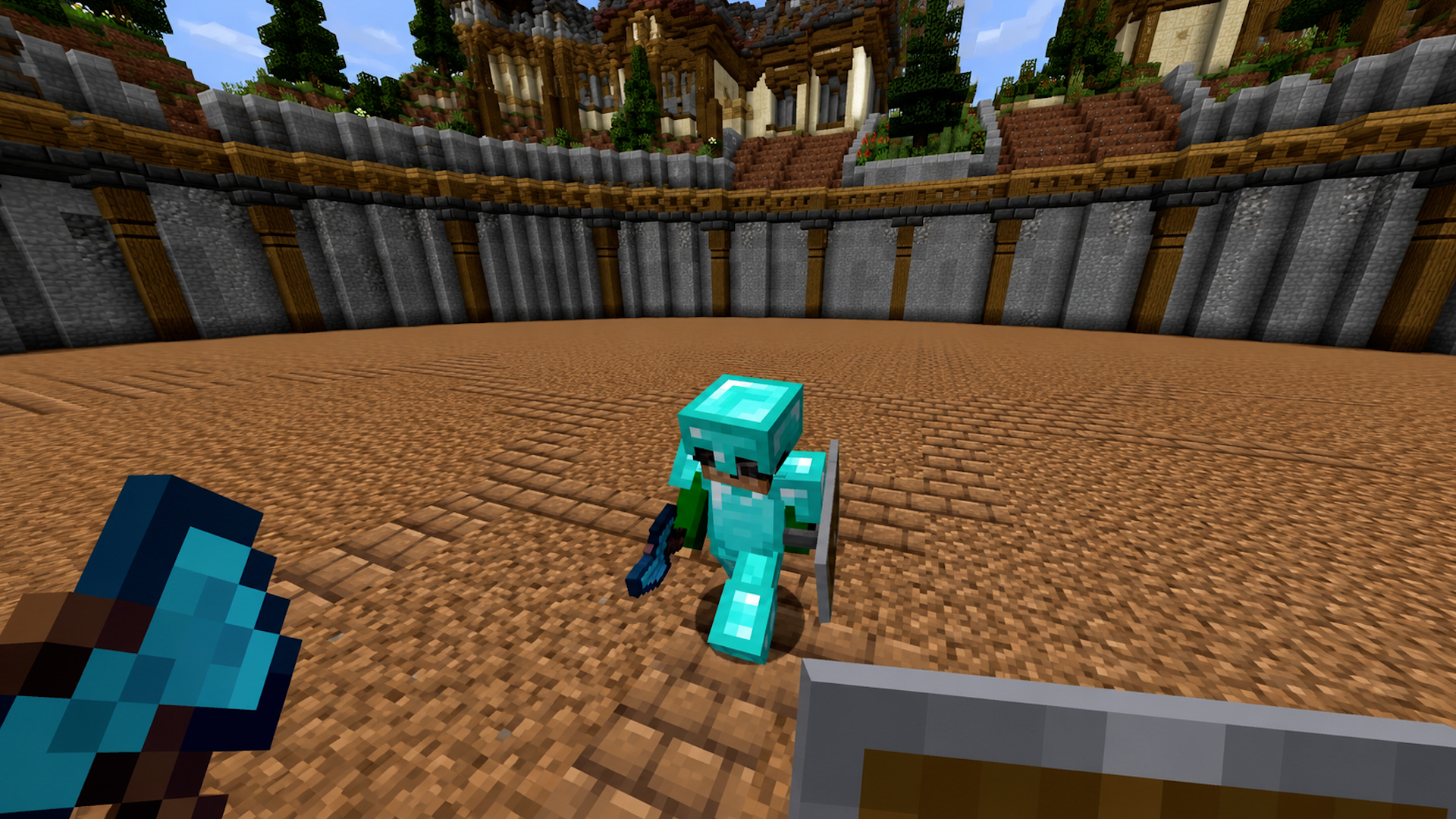 Can specific training methods improve Minecraft combat skills?