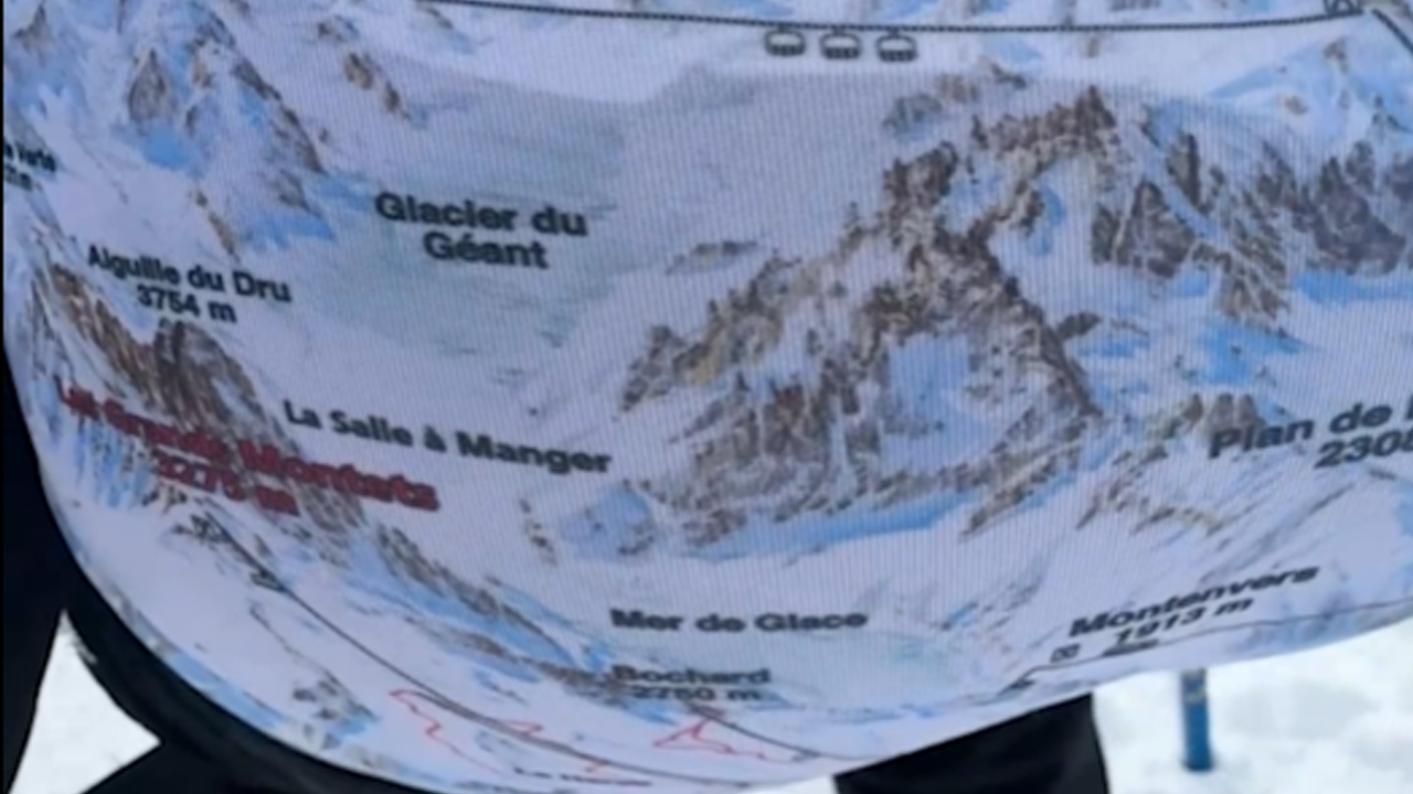 My skier dad has the most unusual lucky underwear