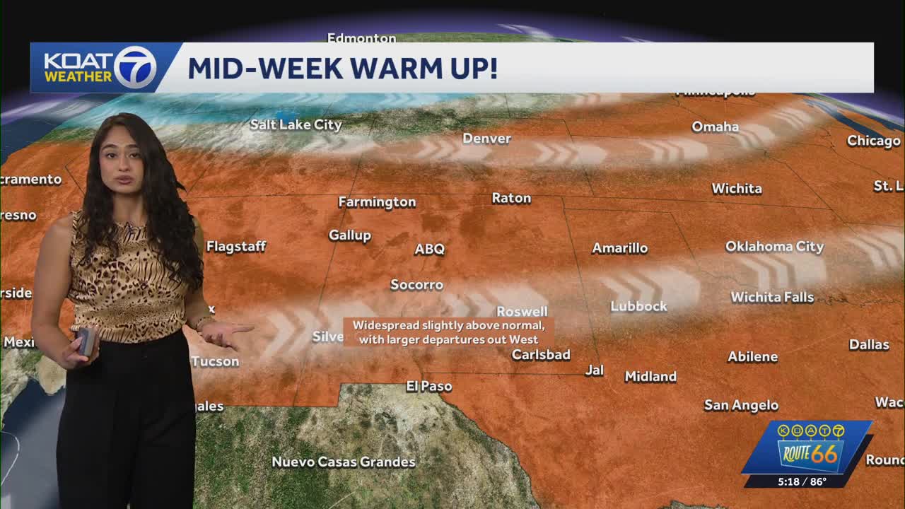 Cranking up the heat tomorrow and drying out