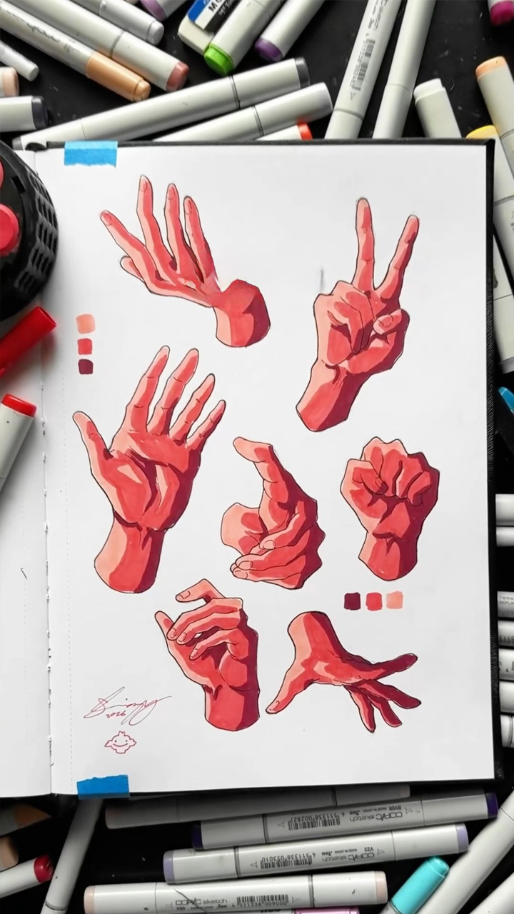 Draw hands with this 6-step art tutorial