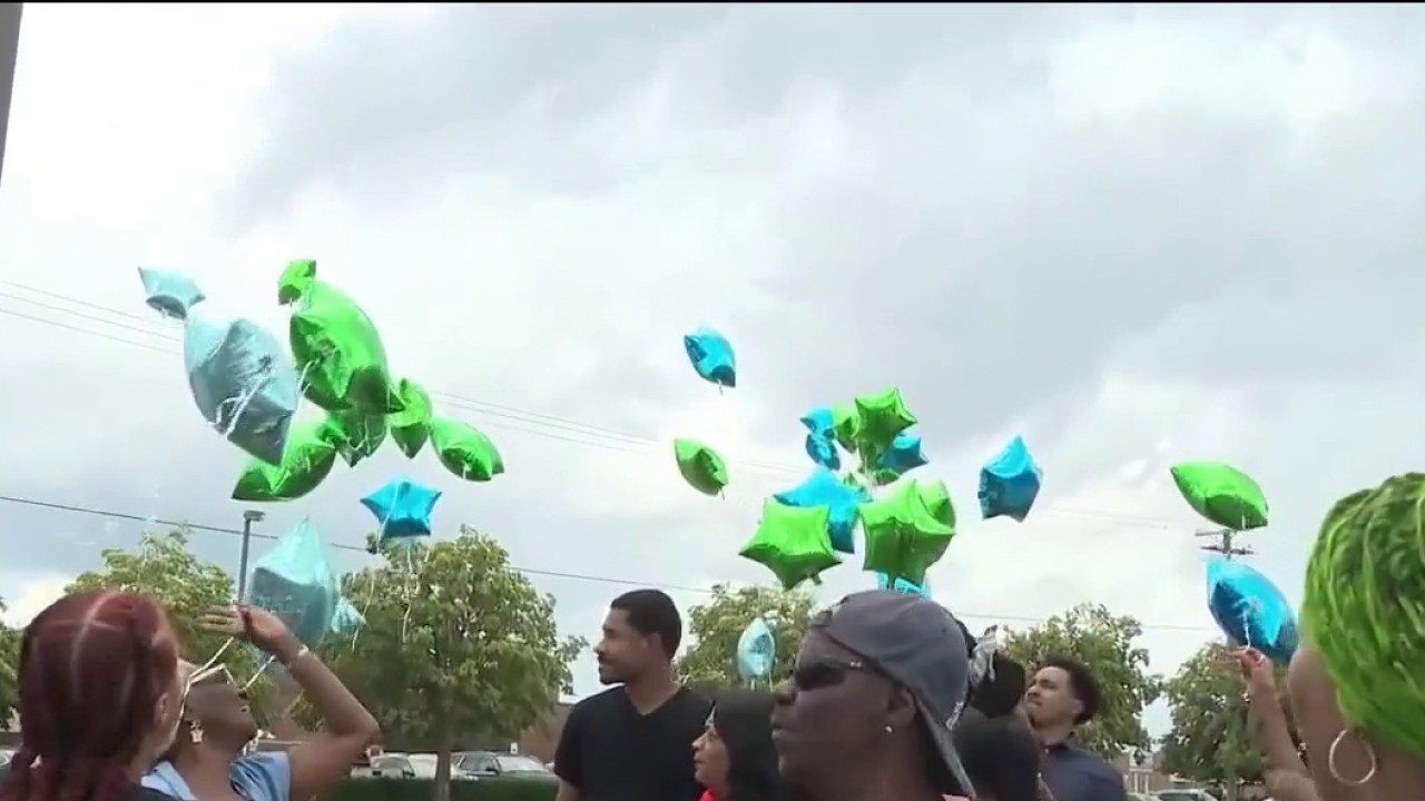 Balloon release held for victim of Lansing shooting