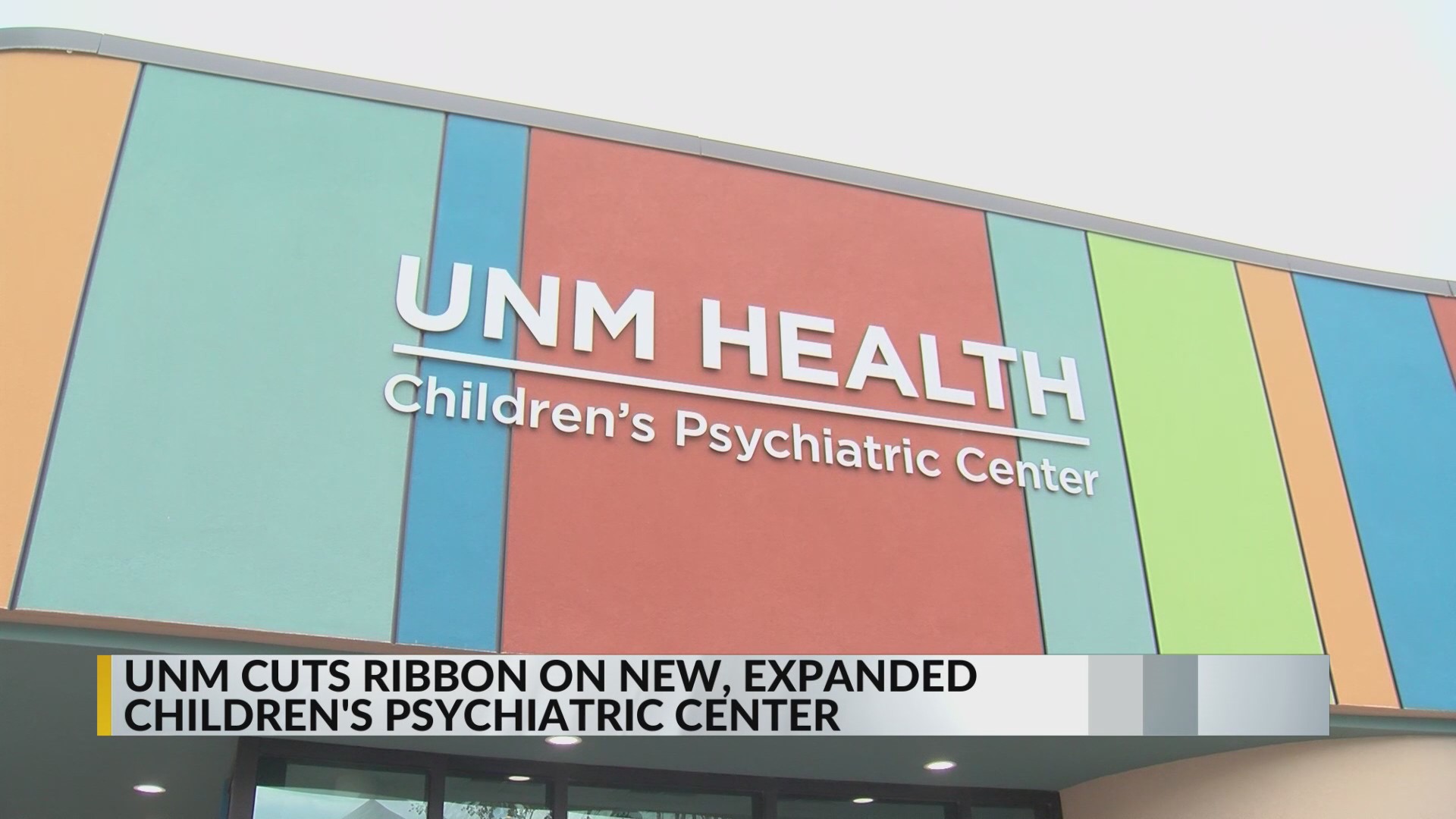 University of New Mexico Hospital cuts ribbon on children's psychiatric ...