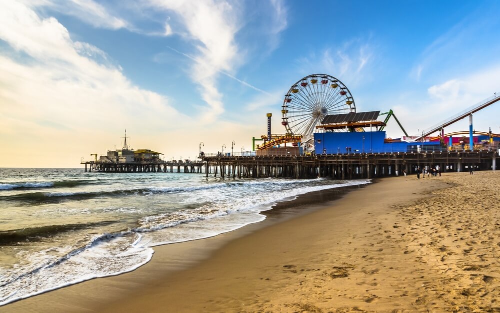This LA beach town is where Route 66 runs out of asphalt and into the ...