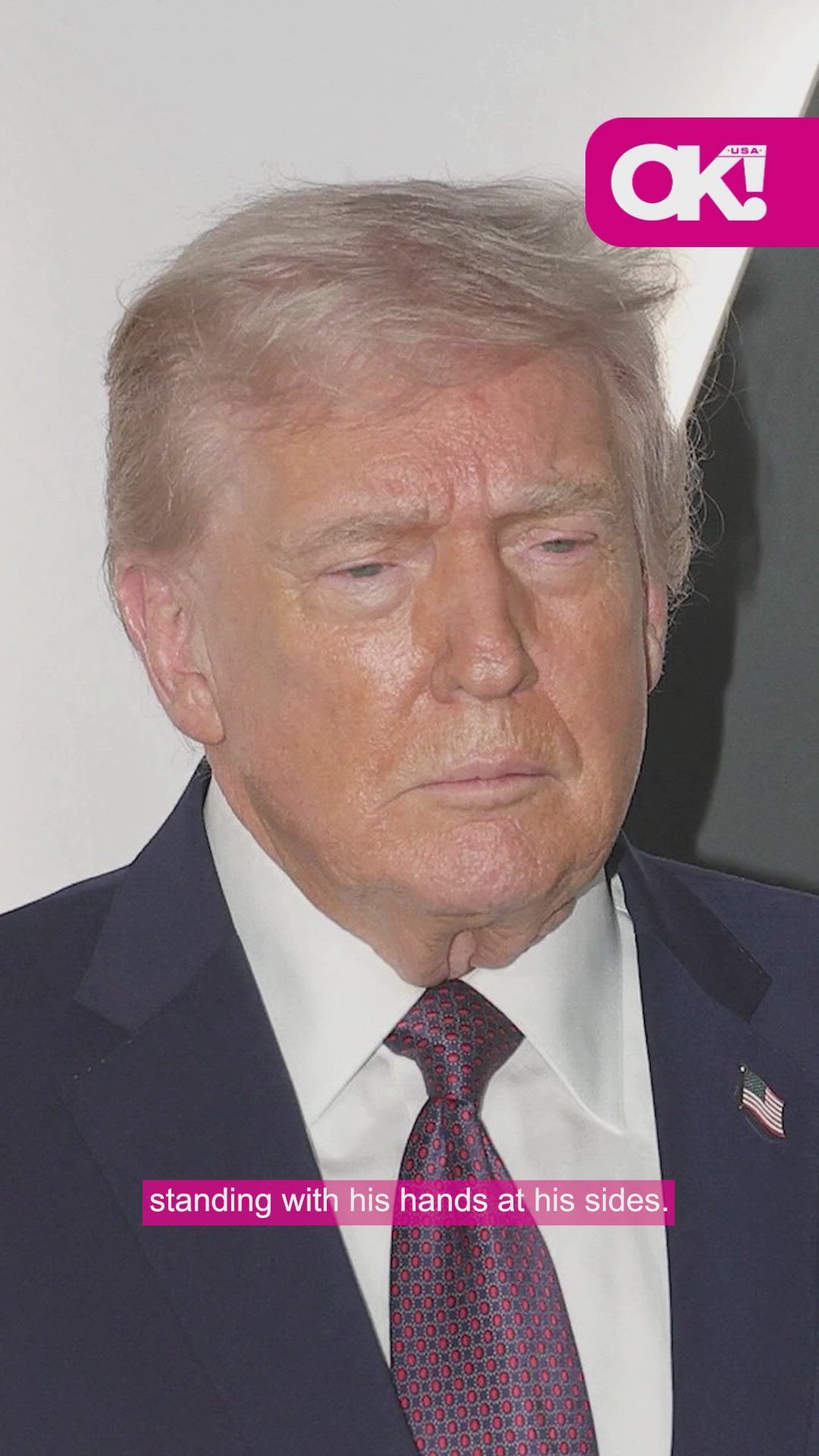Donald Trump caught making big mistake during national anthem at New ...