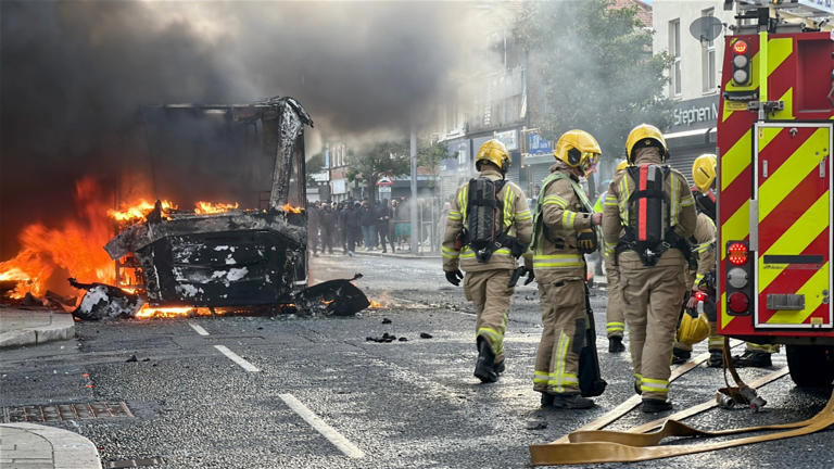 How should I talk to my child about the Belfast riots?
