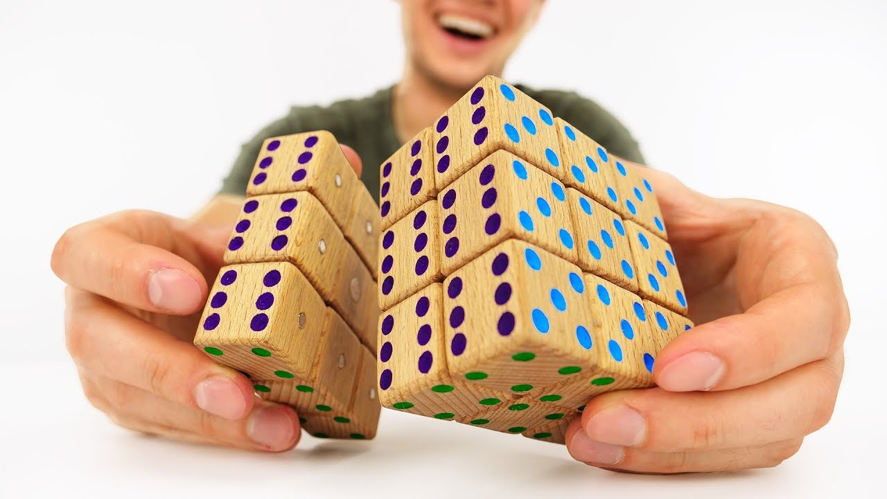 DIY magnetic Rubik's cube from scratch