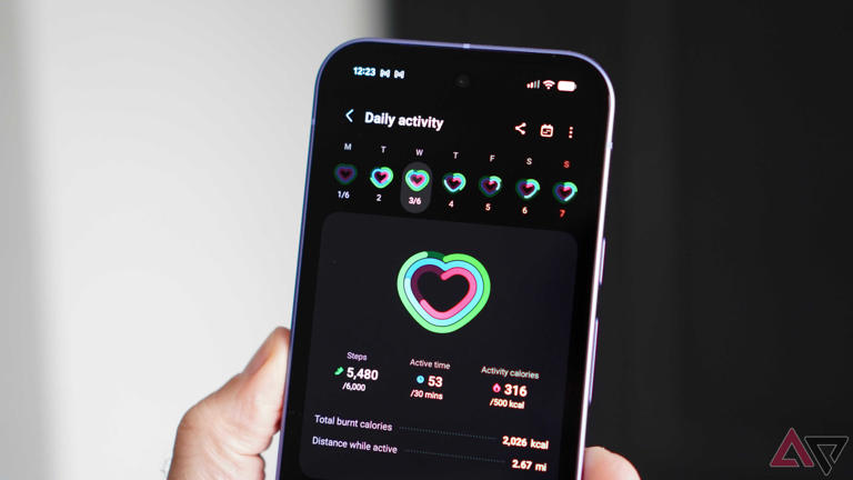 I compared Samsung Health to Google Health, and Samsung's update can't ...