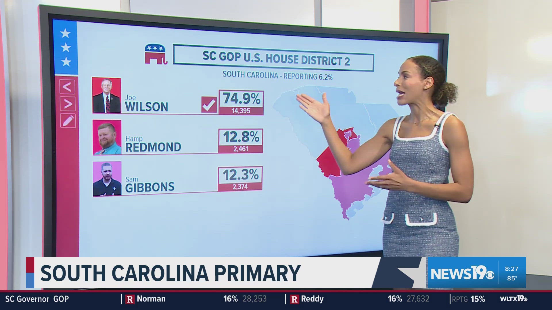 Congressman Joe Wilson wins Republican primary