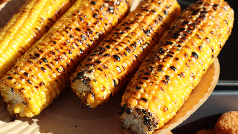 Why you should rub corn on the cob with olive oil before grilling it