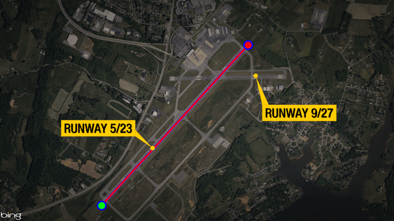 Sinkhole shuts down Tri-Cities Airport’s main runway; flights affected