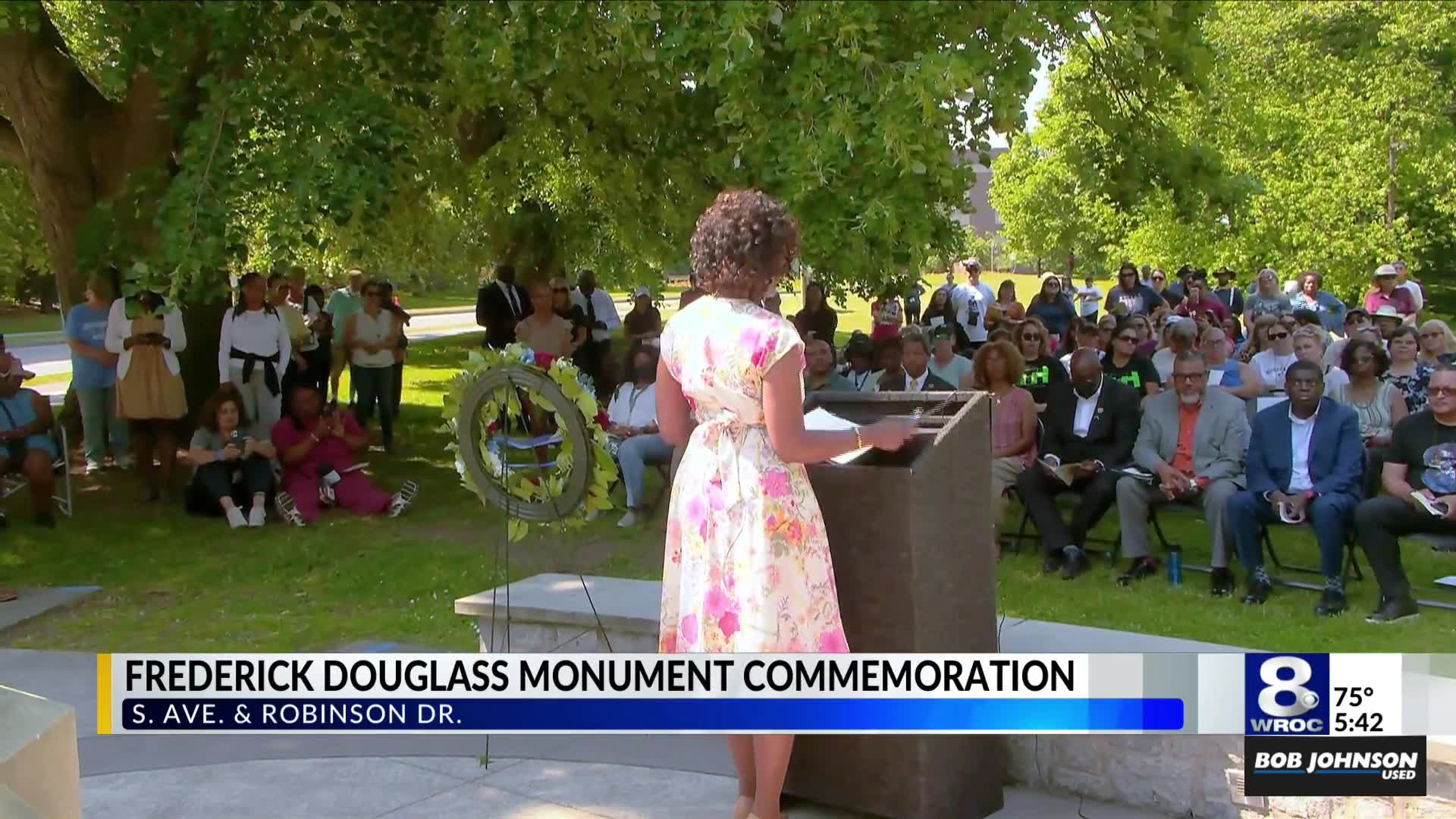Rochester marks 127th anniversary of Frederick Douglass statue dedication