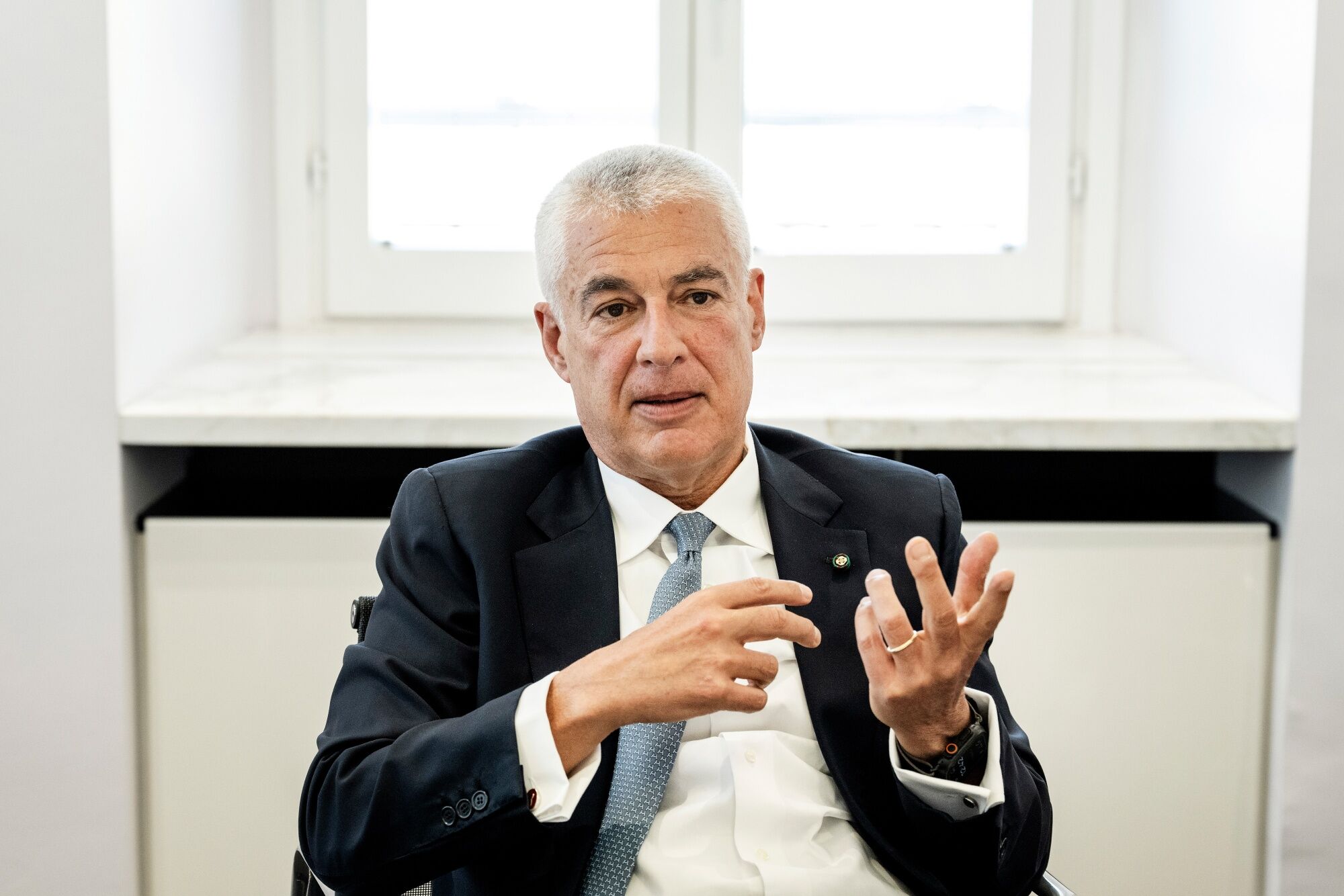 Leonardo’s new CEO sees green light for space venture next year