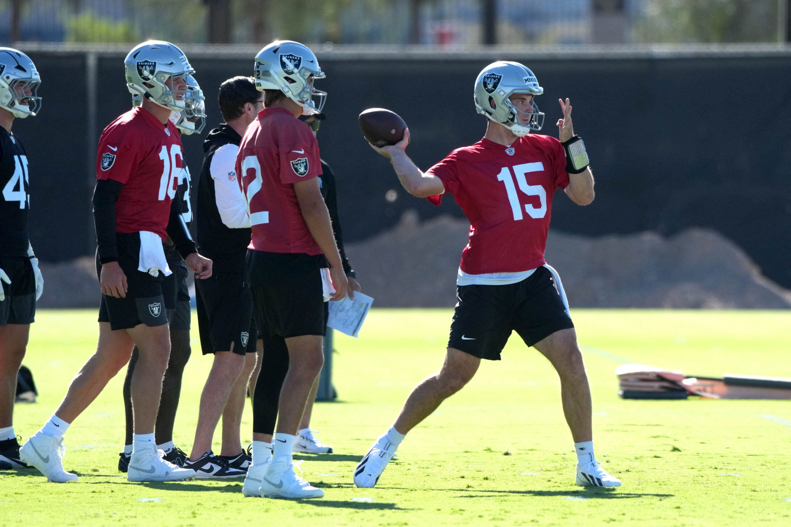 Las Vegas Raiders quarterback Fernando Mendoza isn't afraid to admit ...
