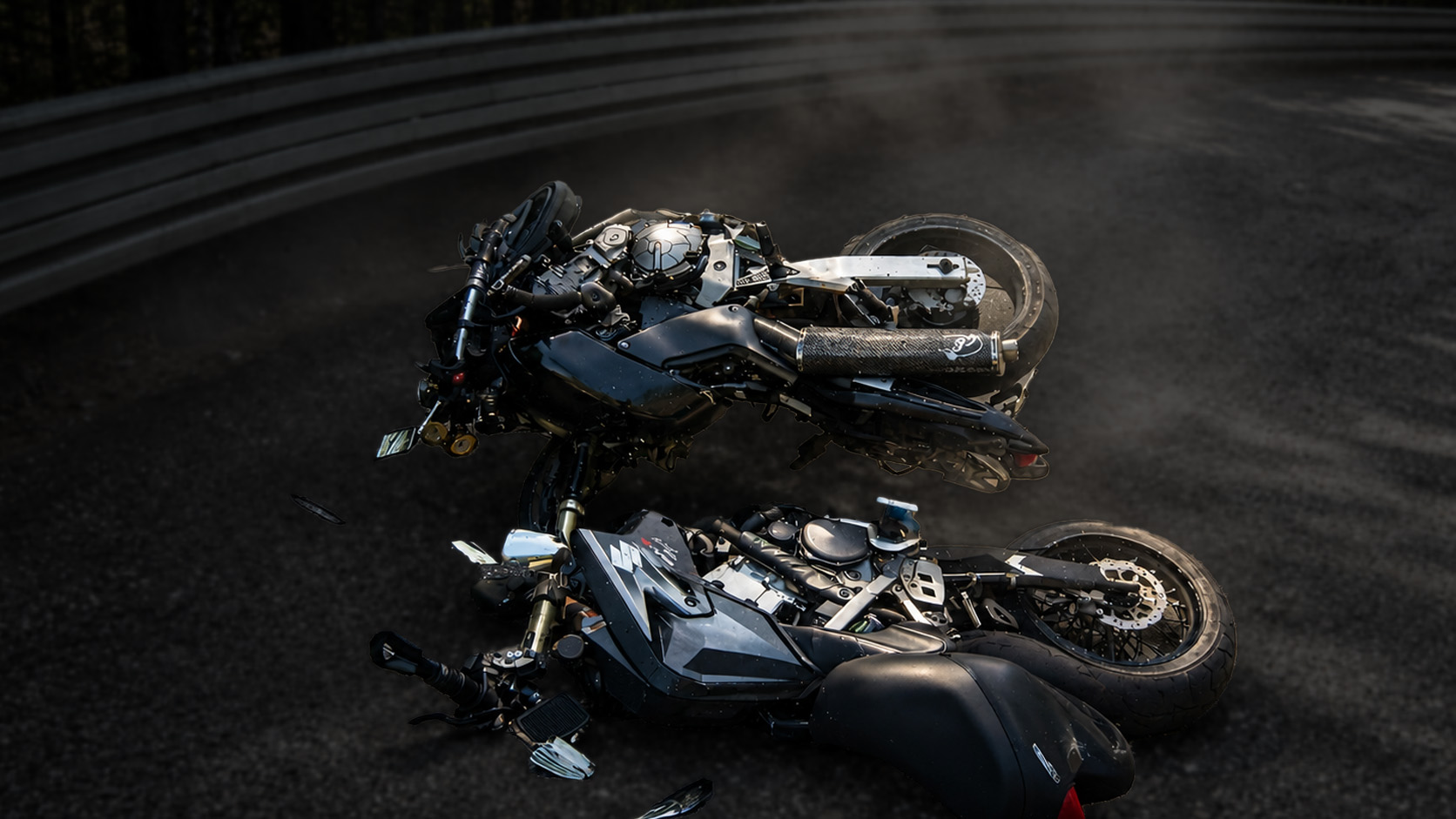 Crash incident caught on camera