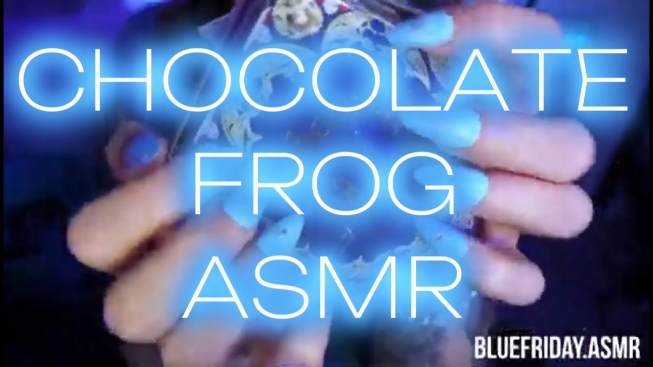 Satisfying chocolate frog ASMR sounds