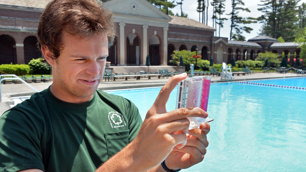 Pool care tips for crystal clear water