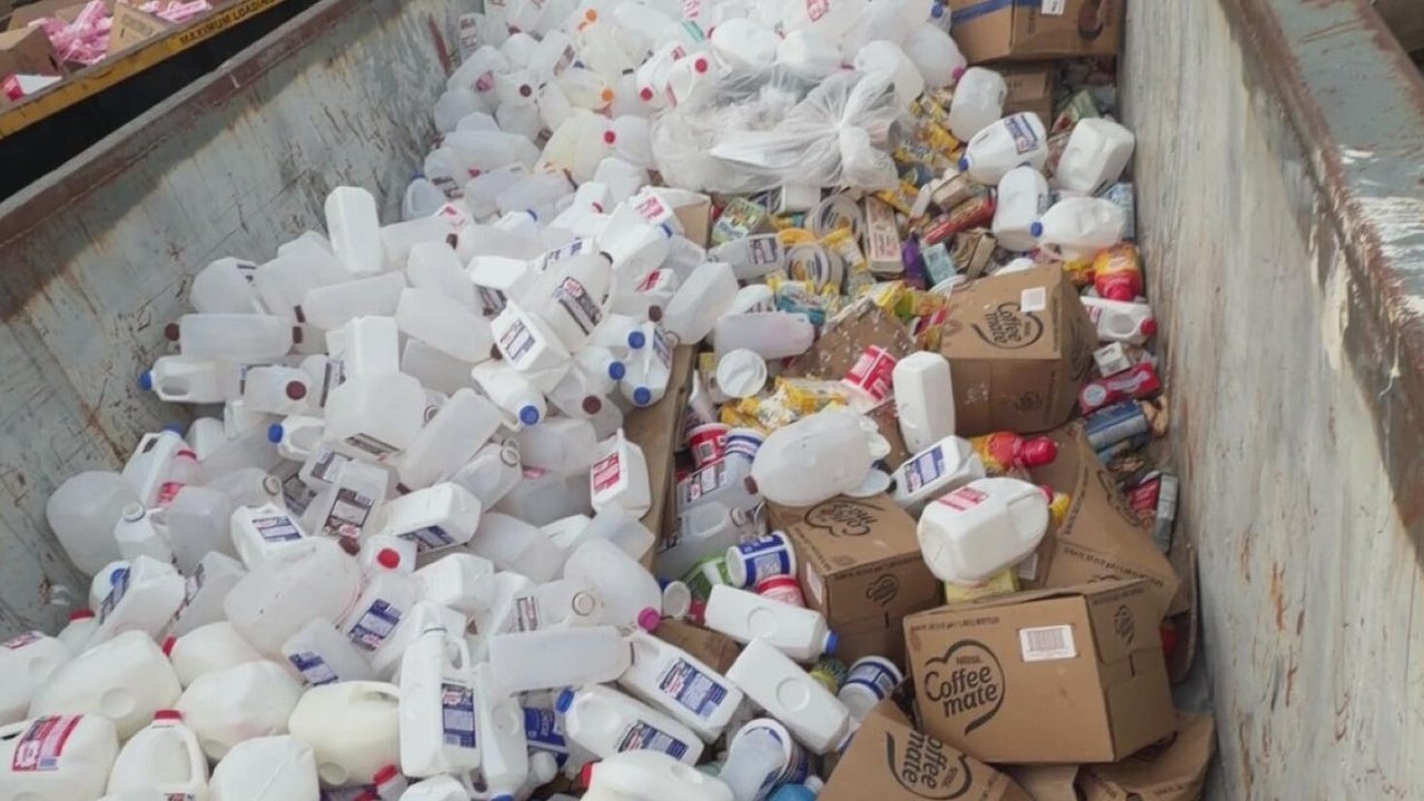 Photos show store's dumpsters filled with food after power outages