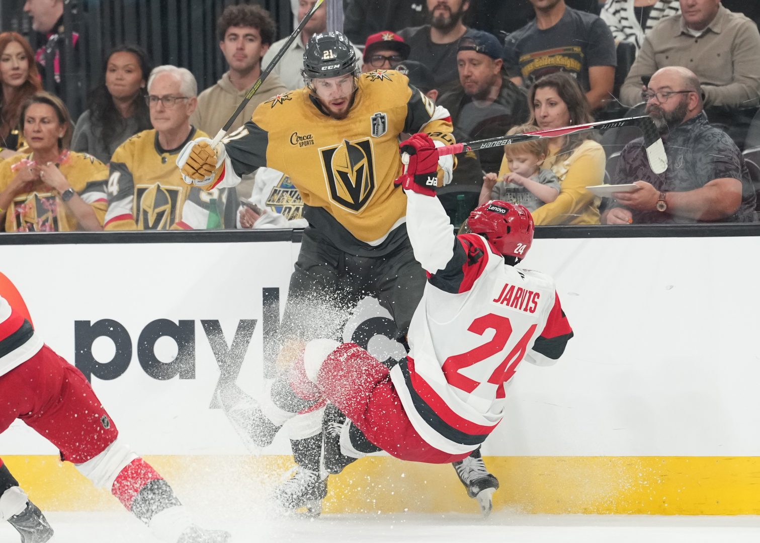 Hurricanes answer late, beat Knights 5-3 to even Cup Final