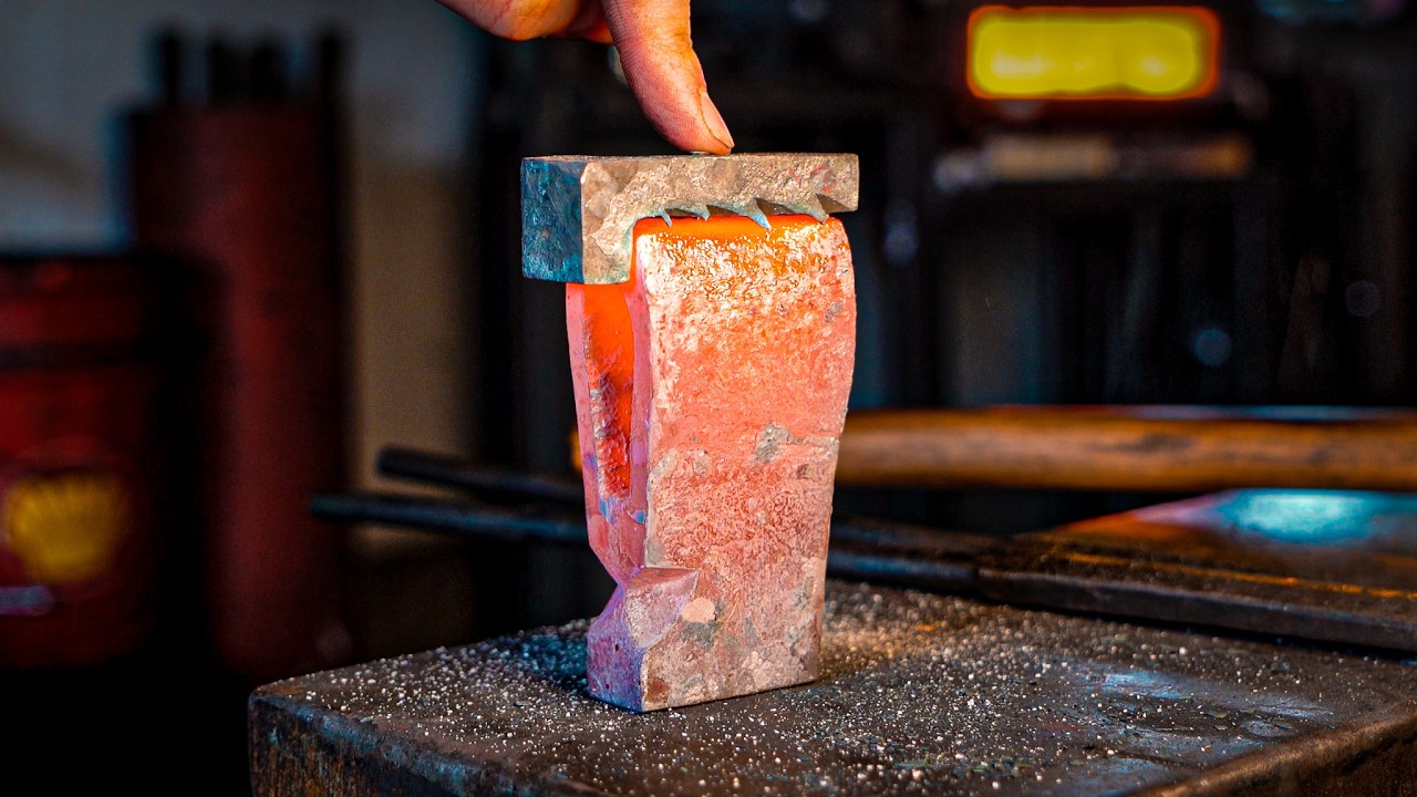 Dive into the art of blacksmithing with me