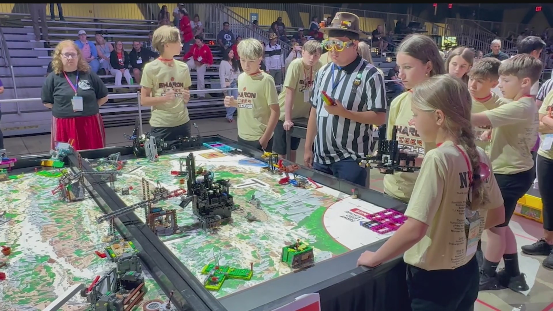 Sharon robotics team returns from international competition with ...