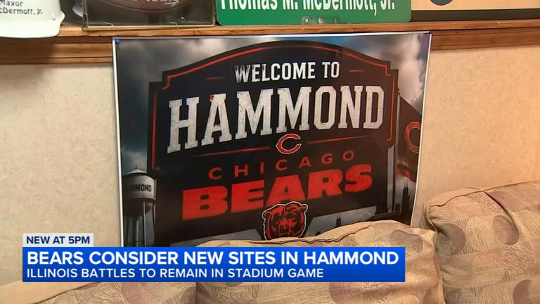 Chicago Bears consider new stadium sites in Hammond as IL Republican ...