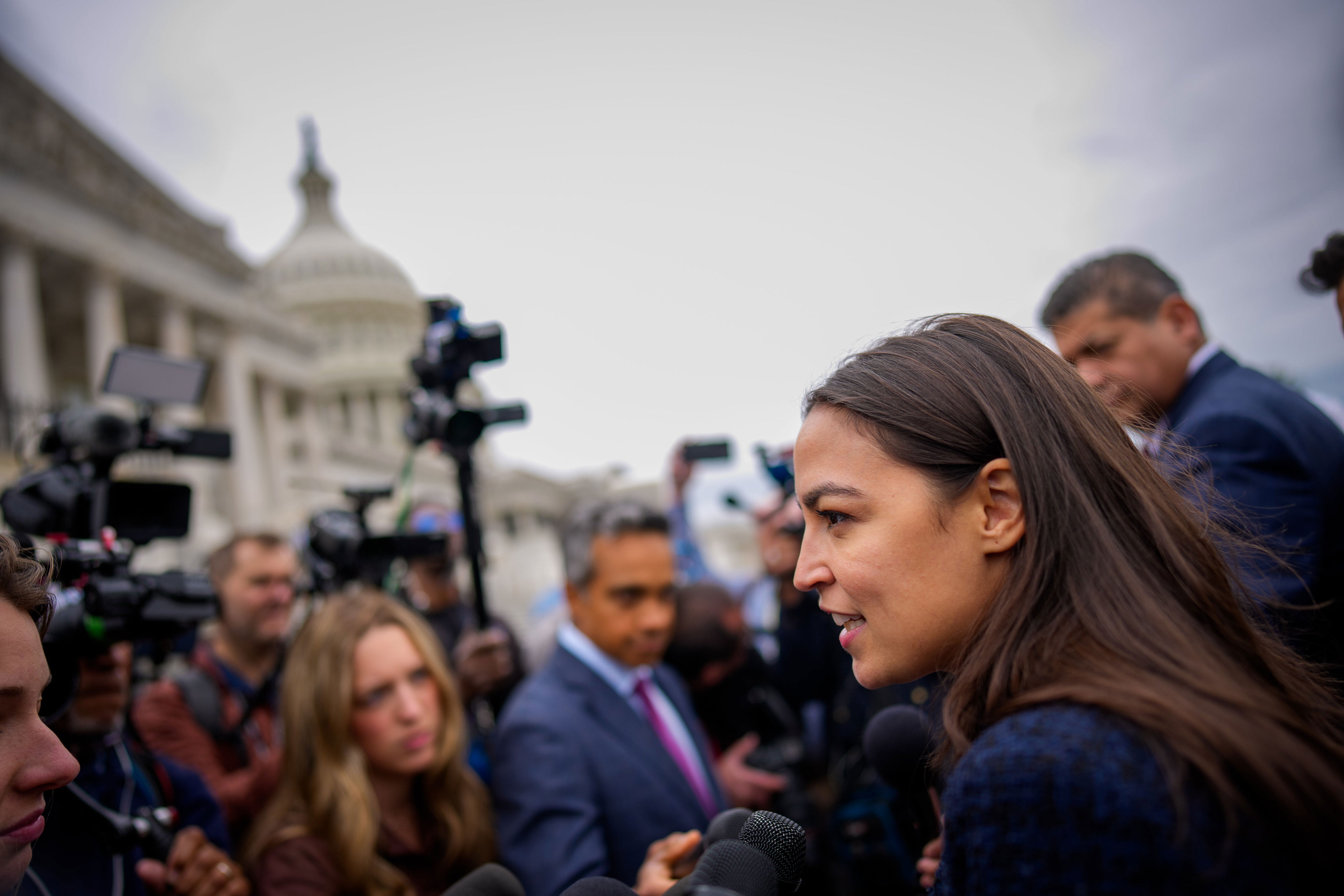 AOC’s two-word retort to Trump over his Reflecting Pool debacle
