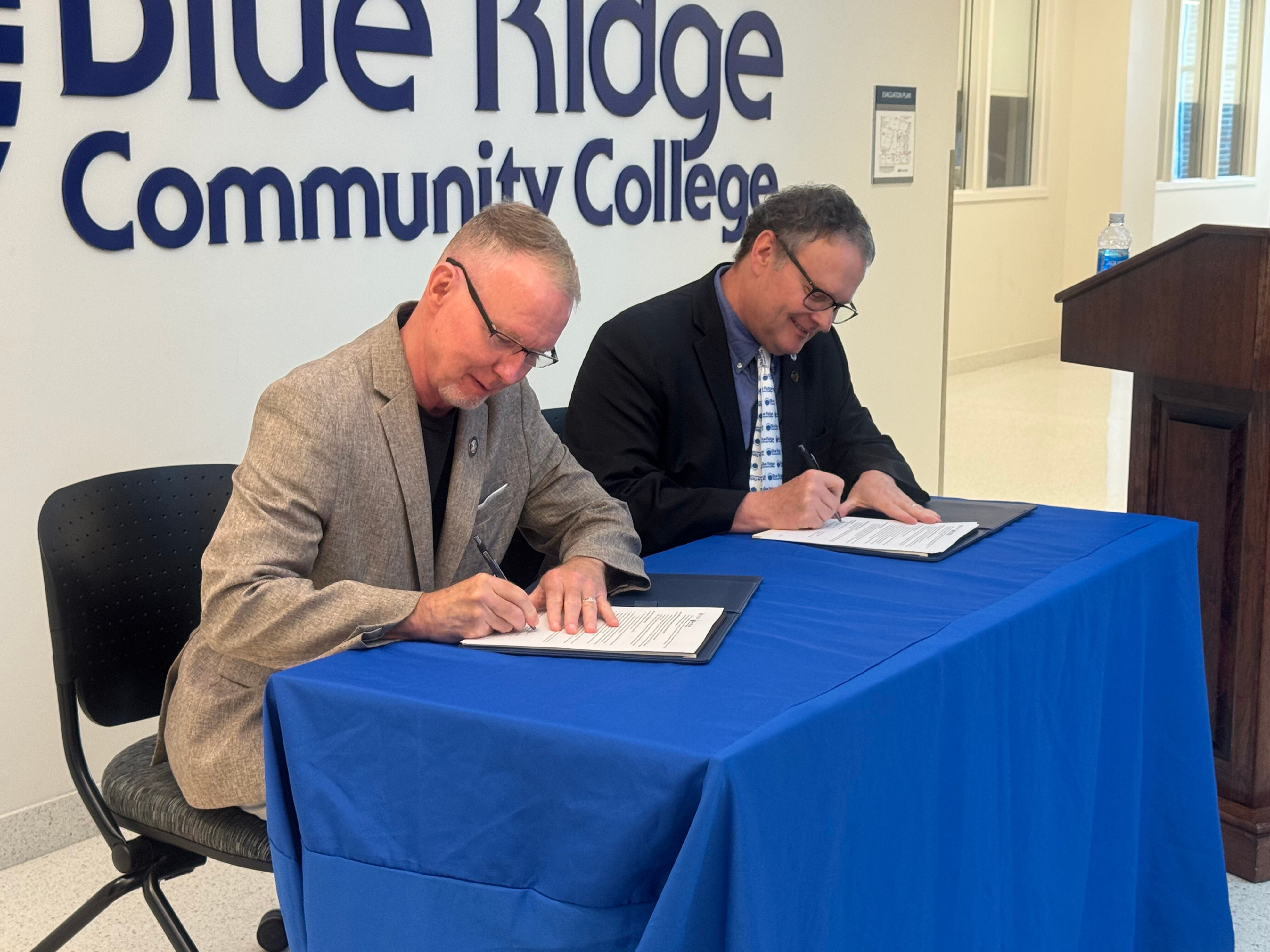 HCPS and BRCC sign off on formalizing 'Career Academy'
