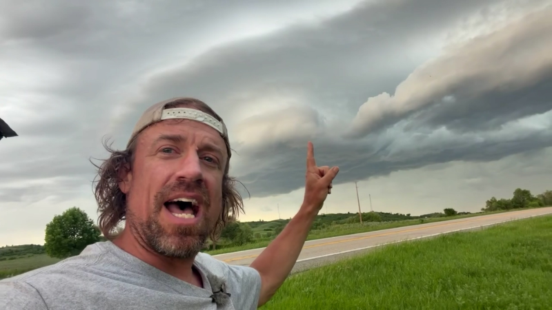 Explaining how a squall line could lead to embedded tornadoes or ...