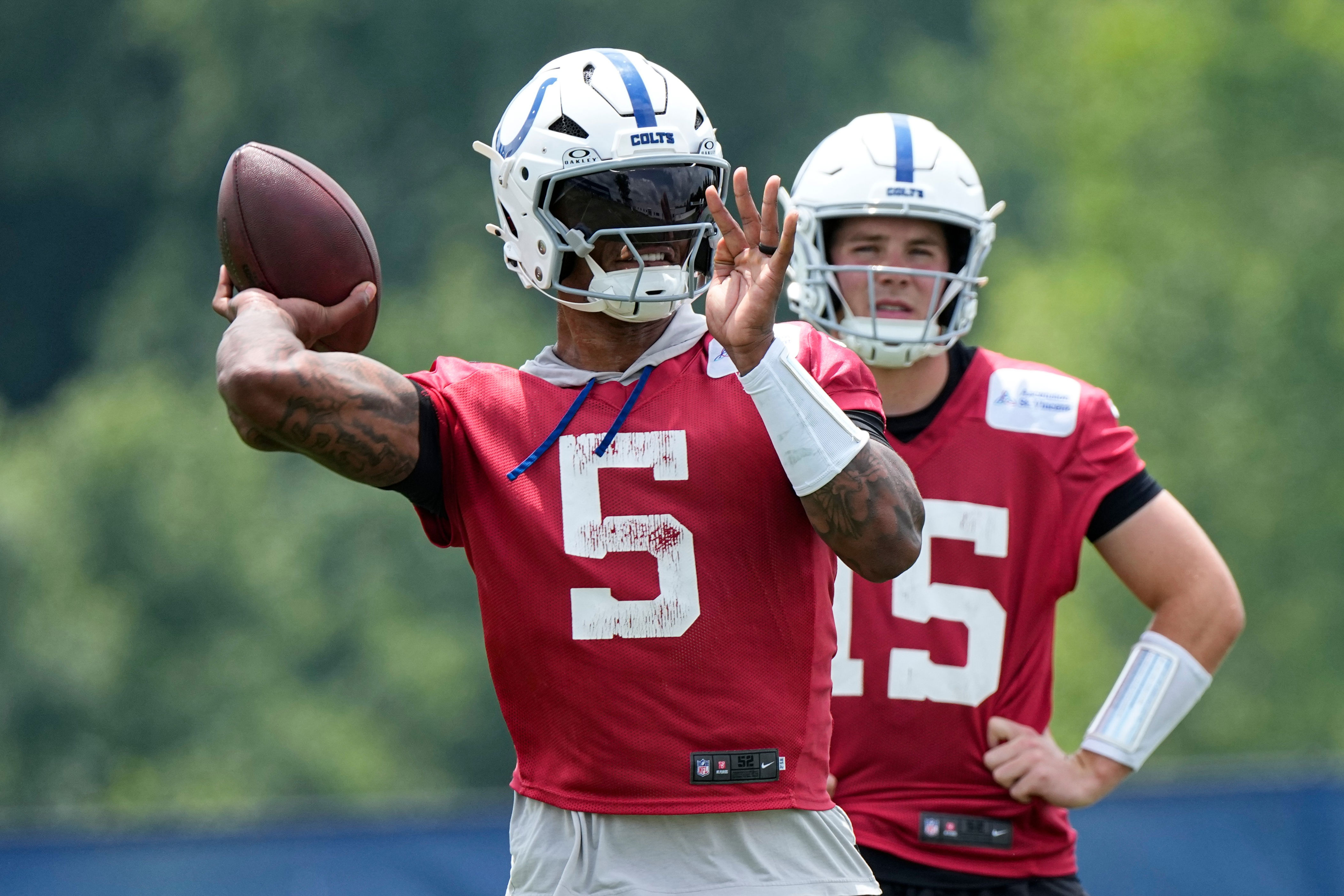 QB Daniel Jones eager to be full participant in practice, meanwhile ...