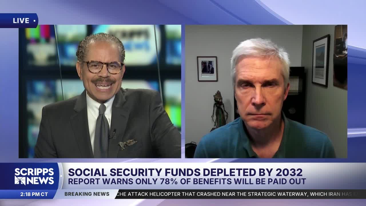 A new report says Social Security won't pay out as much by the early 2030s