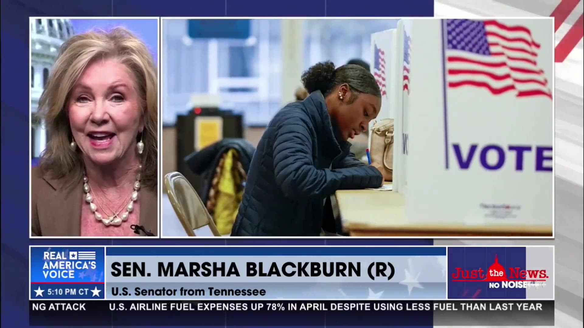 Sen. Marsha Blackburn discusses election integrity reforms