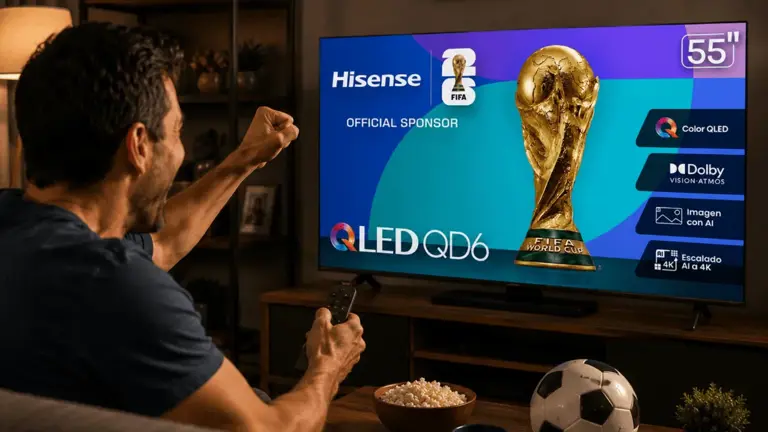 Hisense pone en oferta esta smart TV QLED de 55 pulgadas: cuesta menos ...