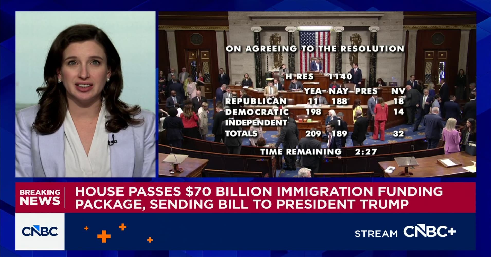 House passes $70 billion immigration funding package